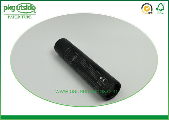 Rolled Edge Paper Tube Box 100% Recycled Pantone Colors For Cometics Packaging