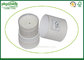 White Card Cardboard Canister Packaging , Custom Printed Candle Boxes