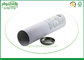 Metal Cap Wine Gift Tube Round Paper Mailing Postal Tubes Eco - Friendly